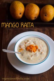 Mango Raita Recipe - Dassana’s Veg Recipes