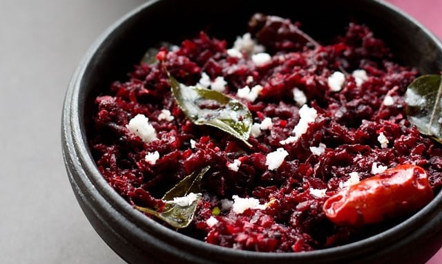 Beetroot Thoran Recipe - Dassana’s Veg Recipes