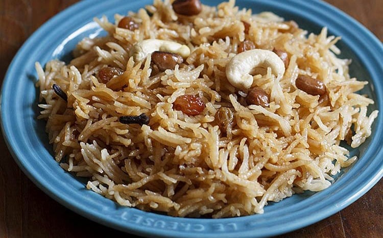 Jaggery Rice Recipe (Gur Wale Chawal) - Dassana’s Veg Recipes