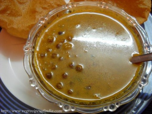 Kala Vatana Sambar | Malvani Black Peas Sambar