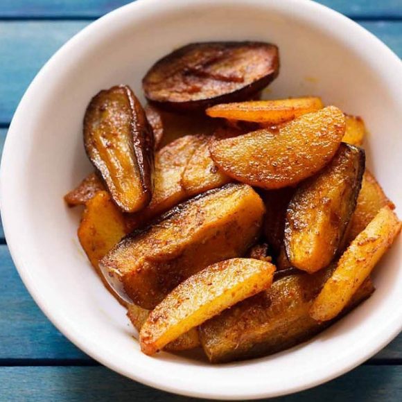 Aloo Baingan Recipe (Punjabi Style) Aloo Baingan Recipe (Punjabi Style)