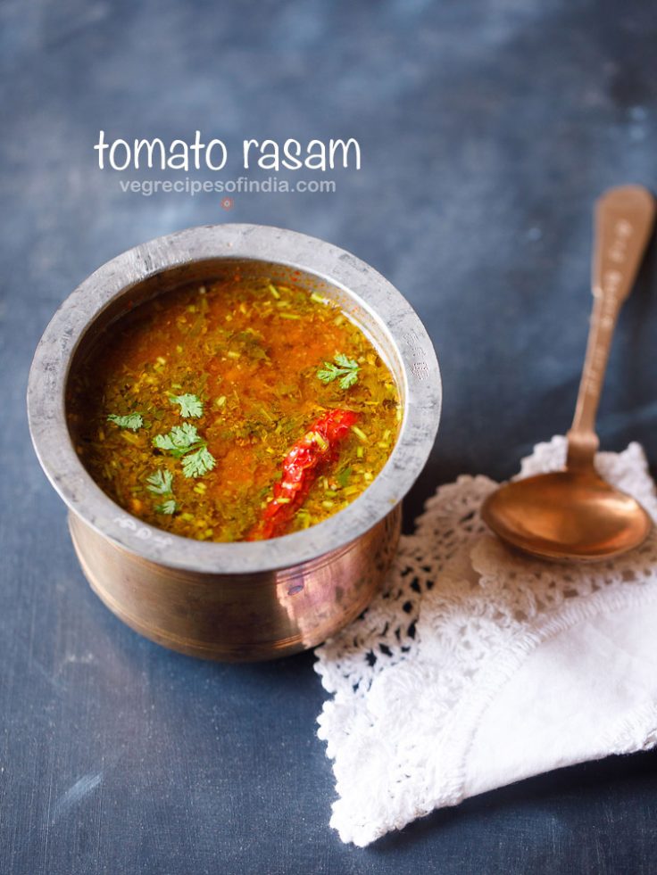 Tomato Rasam | Thakkali Rasam (Tomato Charu)