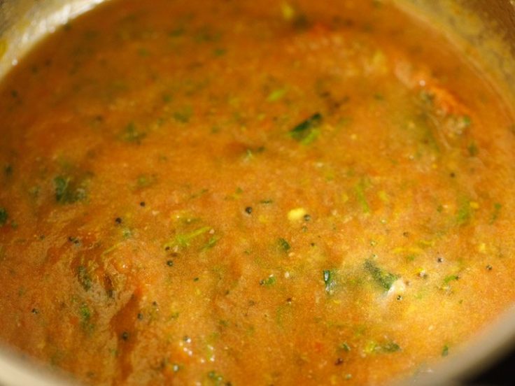 Tomato Rasam (Thakkali Rasam) - Dassana’s Veg Recipes