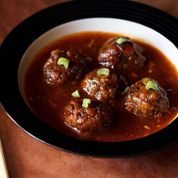 Manchurian Recipe | Indo Chinese Veg Manchurian Recipe