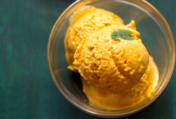Mango Ice Cream Recipe - Dassana’s Veg Recipes