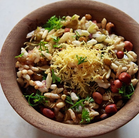 bhel puri recipe, how to make bhel puri recipe | snacks recipes