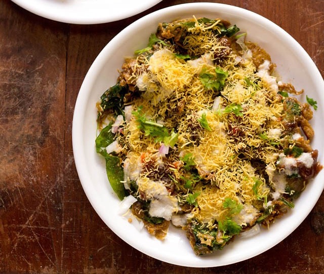 Palak Patta Chaat | Palak Chaat - Dassana’s Veg Recipes