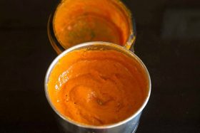 Red Chutney Recipe | Red Dosa Chutney - Dassana’s Veg Recipes