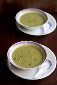 Spring Onion Soup | Green Onion Soup | Scallion Soup - Dassana’s Veg ...