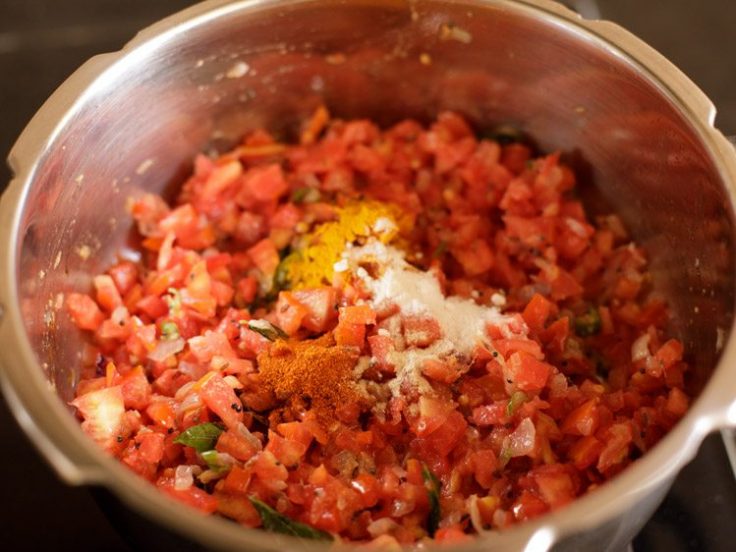 Tomato Pappu (Classic Andhra Dal With Tomatoes) - Dassana’s Veg Recipes