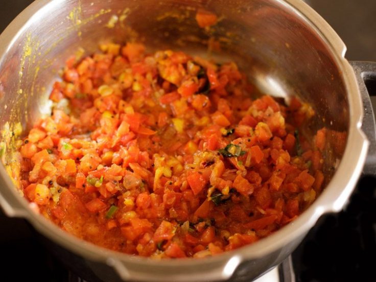 Tomato Pappu (Classic Andhra Dal With Tomatoes) - Dassana’s Veg Recipes