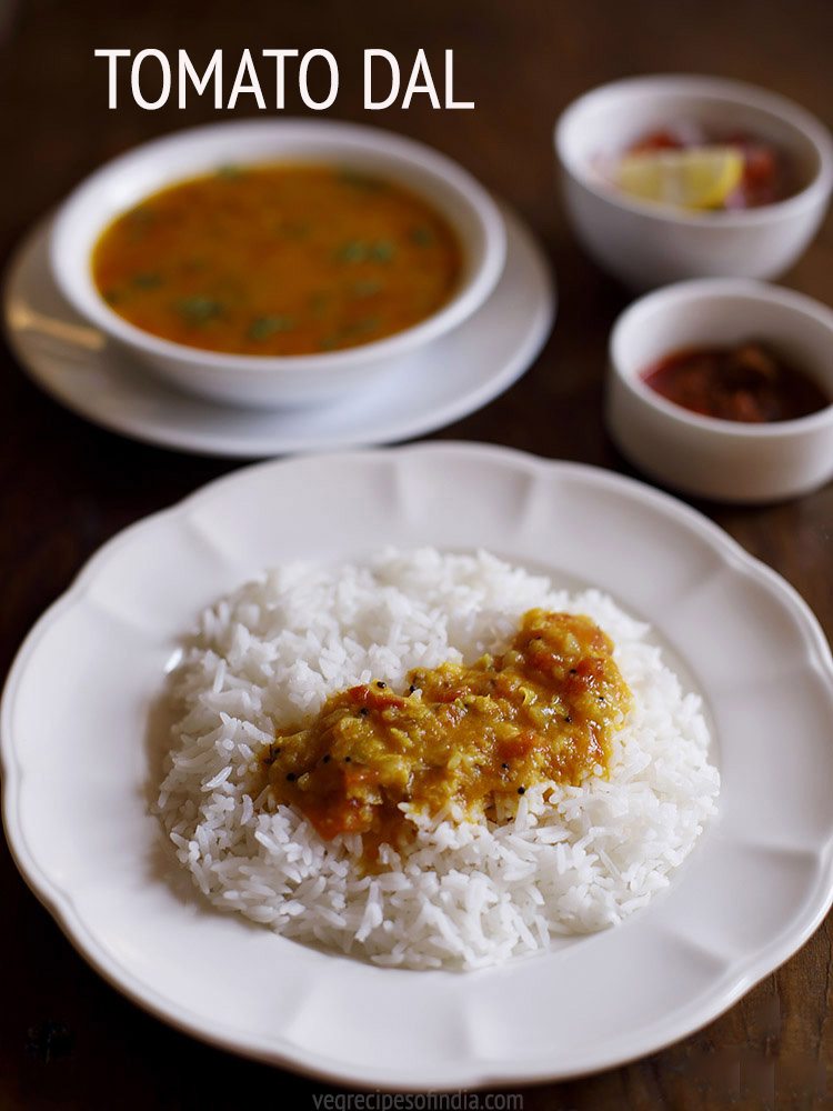 tomato pappu recipe | tomato dal recipe | andhra pappu recipe (stepwise)