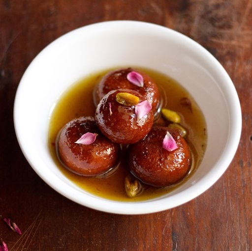 Gulab Jamun With Milk Powder - Dassana’s Veg Recipes