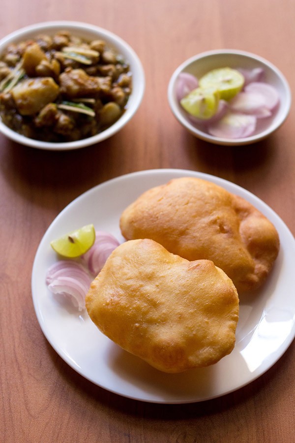 bhatura recipe, how to make quick bhature recipe | easy bhatura recipe