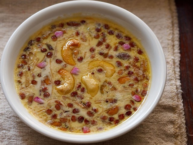 Sheer Khurma (Easy Recipe) » Dassana's Veg Recipes