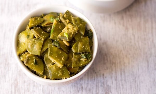 Papdi Bhaji | Sem Sabji » Dassana's Veg Recipes - Doctor Woao