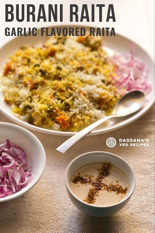 Burani Raita | Hyderabadi Burhani Raita - Dassana’s Veg Recipes