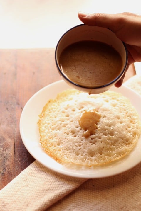 Appam (Kerala Style Recipe) » Dassana's Veg Recipes
