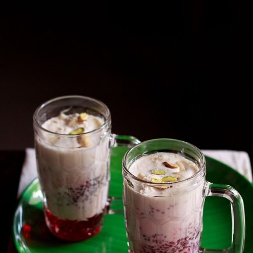 falooda recipe, how to make falooda recipe | falooda ice cream recipe