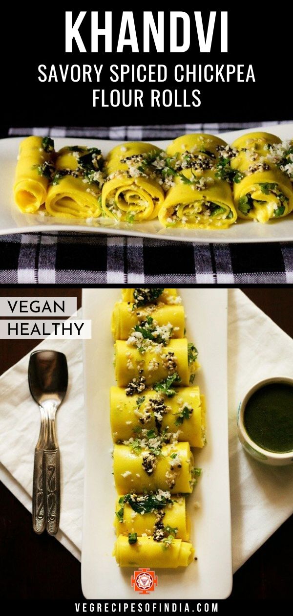 Khandvi Recipe - Dassana’s Veg Recipes