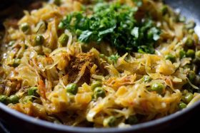 Patta Gobhi Matar (Cabbage Peas) - Dassana’s Veg Recipes