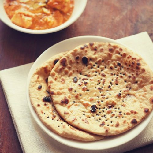butter naan recipe, how to make butter naan recipe on tawa | naan recipes