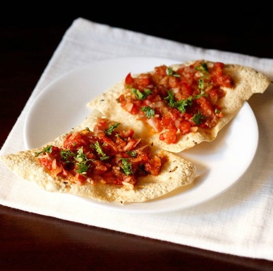 Masala Papad Recipe - Dassana’s Veg Recipes