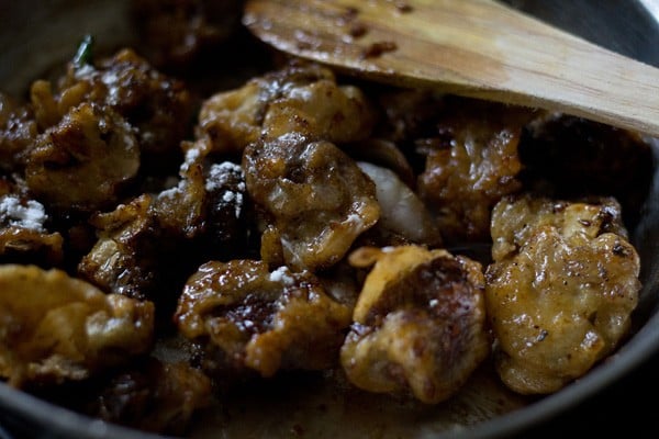Chilli Mushroom, How to make Chilli Mushroom Dry & Gravy