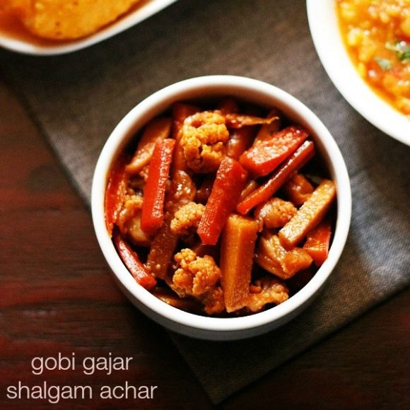 gobi gajar shalgam achar recipe | gajar gobi shalgam pickle recipe
