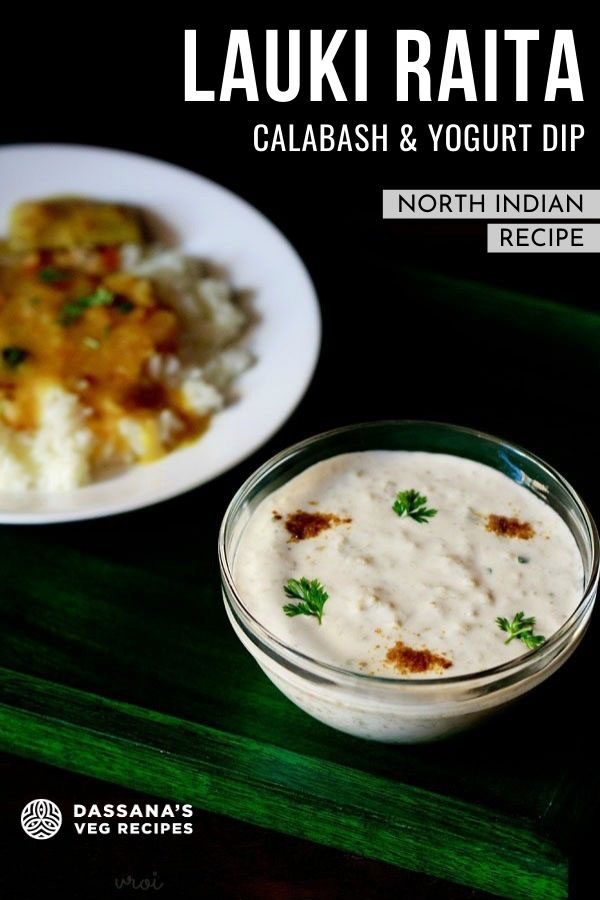 Lauki ka Raita (Bottle Gourd Raita) - Pasaulio receptai