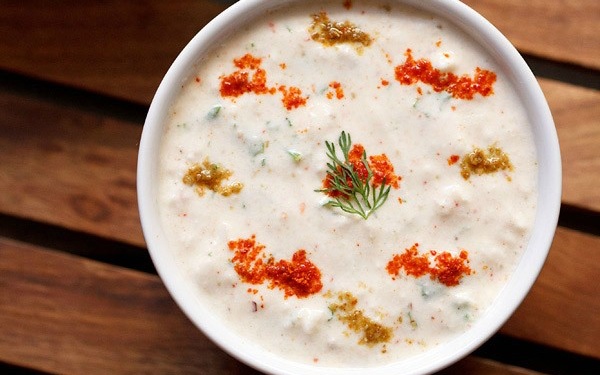 Makhana Raita | Spiced Phool Makhane ka Raita - Dassana’s Veg Recipes