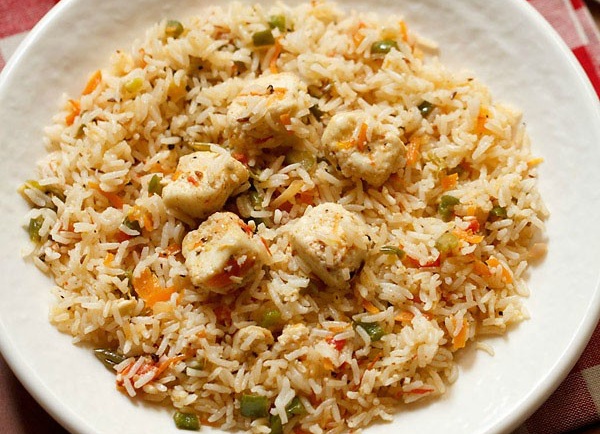Paneer Fried Rice Recipe – Dassana’s Veg Recipes: Indian