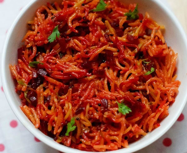Beetroot Rice | Beetroot Pulao - Dassana’s Veg Recipes