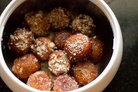 Dry Jamun | Dry Gulab Jamun - Dassana’s Veg Recipes