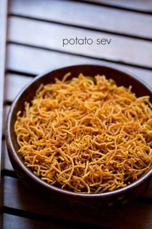 Aloo Bhujia | Aloo Sev - Dassana’s Veg Recipes