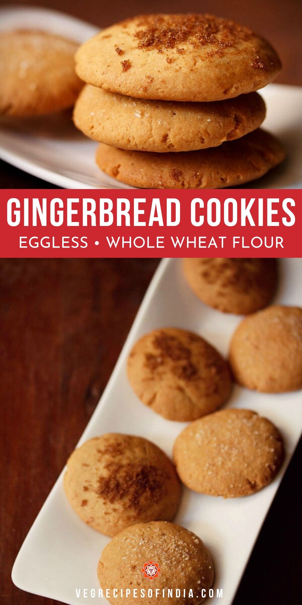 Gingerbread Cookies Recipe - Dassana’s Veg Recipes
