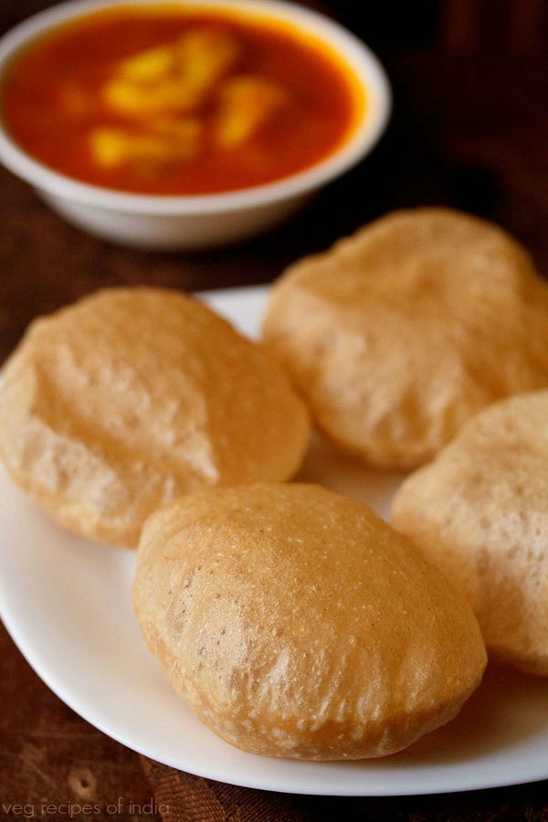 crisp poori recipe, how to make crisp soft pooris | poori recipes