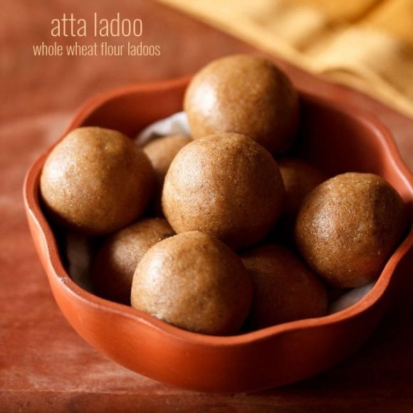 Atta Laddu | Wheat Ladoo - Dassana’s Veg Recipes