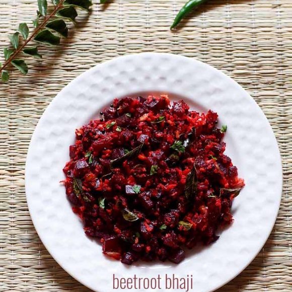 Beetroot Thoran (Kerala Style Sautéed Beetroot)