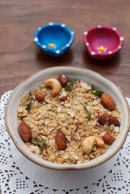 Oats Chivda Recipe (Oats Mixture) – Dassana’s Veg Recipes