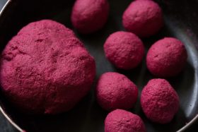 Beetroot Poori | Beetroot Puri - Dassana’s Veg Recipes