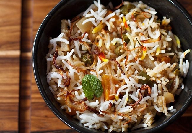 Lucknowi Biryani | Awadhi Biryani (Veg) - Dassana’s Veg Recipes