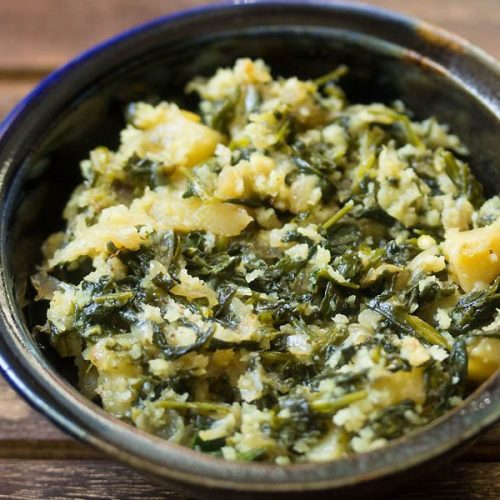 methi bhaji recipe, maharashtrian style methi sabzi recipe | methi recipes