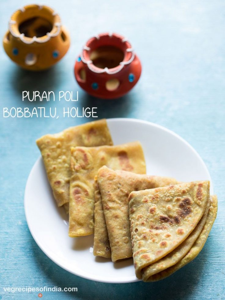 Bobbatlu Recipe | Holige | Obbattu - Dassana’s Veg Recipes