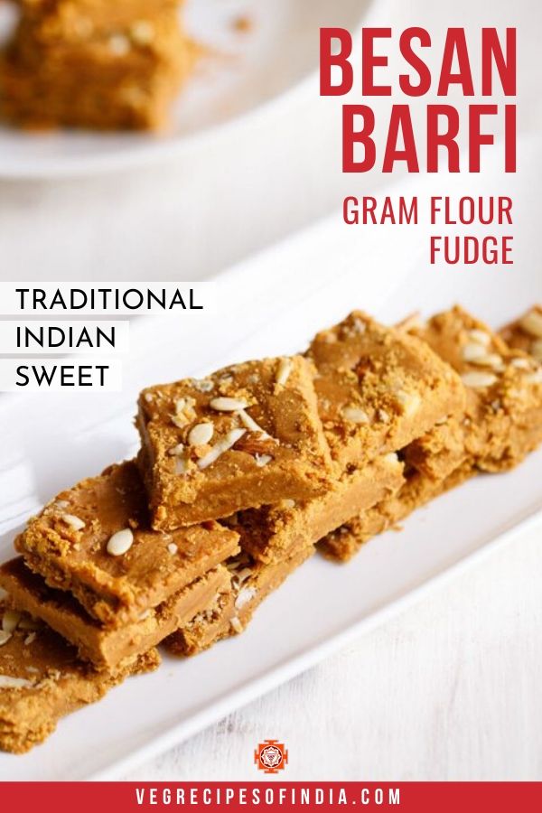 Besan ki barfi | Tasty Besan Burfi (Stepwise Pics) - Dassana's Veg Recipes