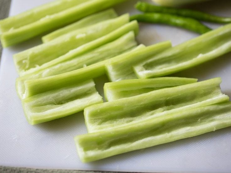 Snake Gourd Recipe | Padwal Bhaji | Chichinda ki sabji - Dassana’s Veg ...