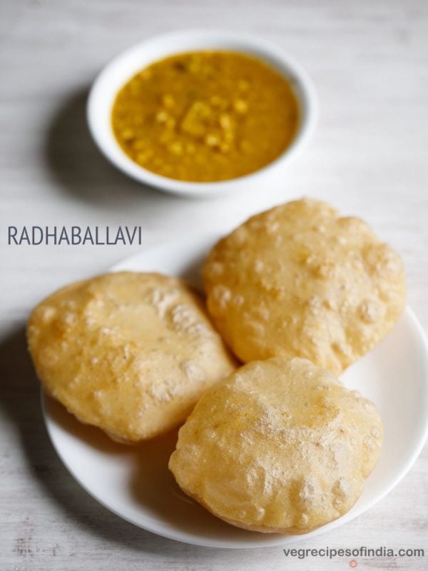 Radhaballavi Recipe (Radhaballabhi) - Dassana's Veg Recipes