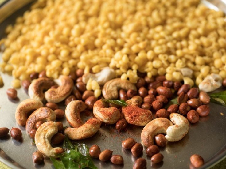 Kara Boondi Recipe | Masala Boondi Mixture - Dassana’s Veg Recipes