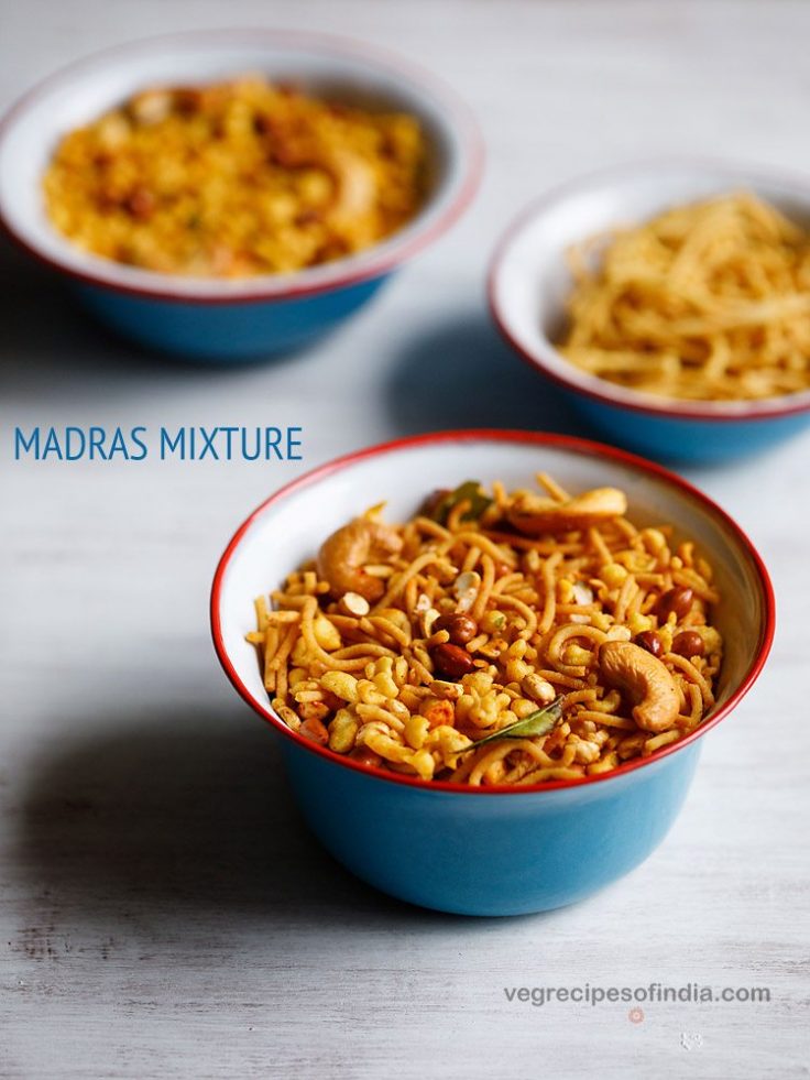 Mixture Recipe | Madras Mixture - Dassana’s Veg Recipes