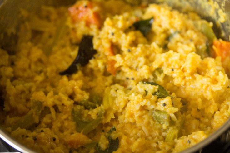 Sambar Rice | Sambar Sadam - Dassana’s Veg Recipes